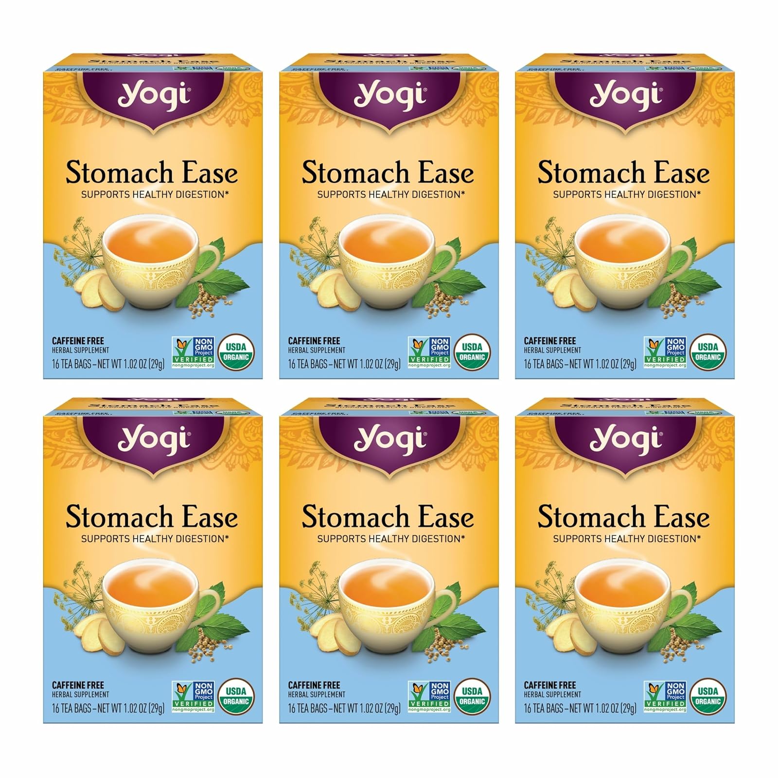 Yogi herbal tea for digestion
