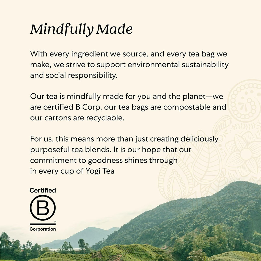 Yogi herbal tea for digestive health