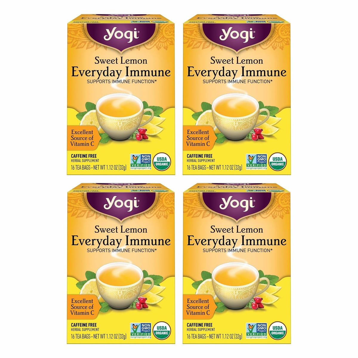 Yogi herbal tea for immunity
