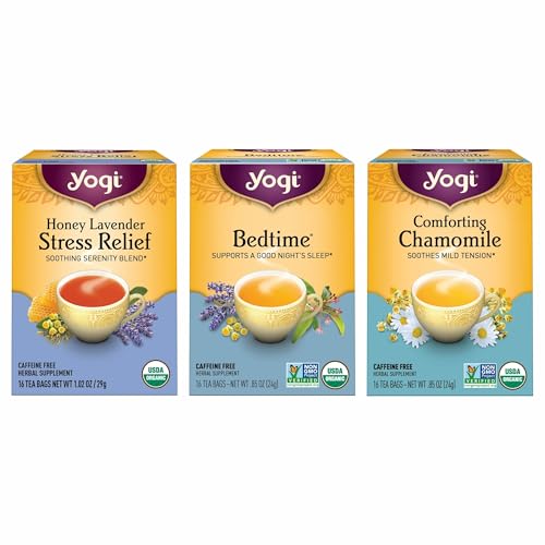 Yogi herbal tea for relaxation