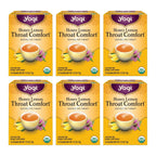 Yogi herbal tea for throat relief