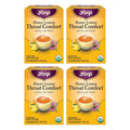 Yogi herbal tea for throat relief