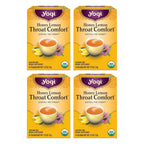 Yogi herbal tea for throat relief