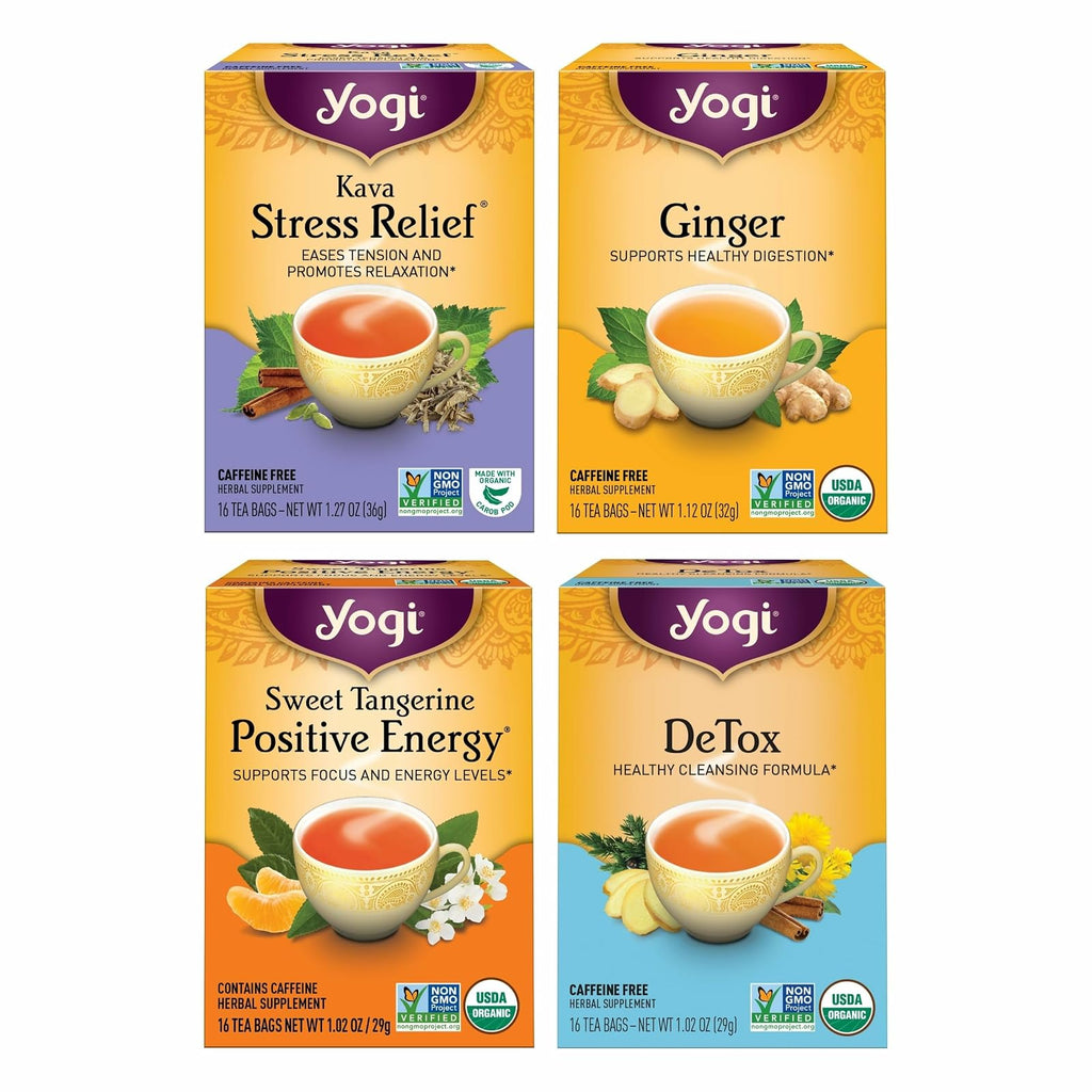 Yogi herbal tea variety pack