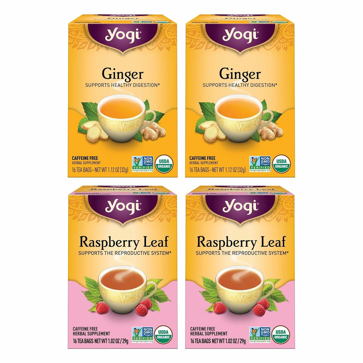Yogi herbal tea wellness variety