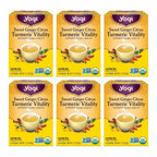 Yogi herbal tea with ginger
