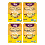 Yogi herbal tea with ginger