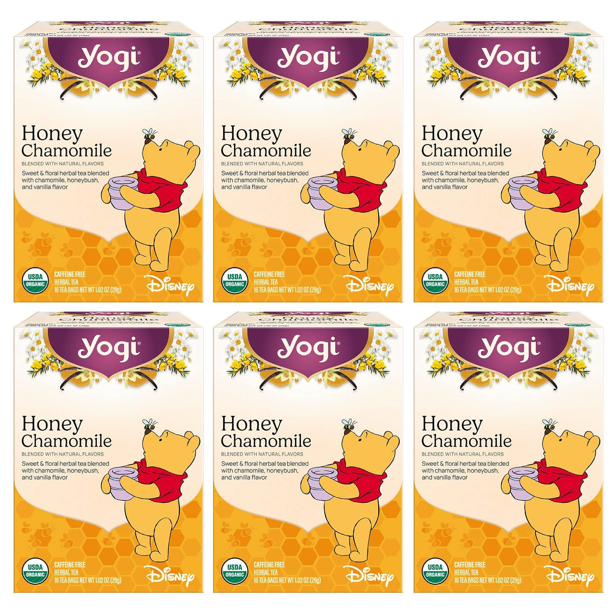 Yogi Honey Chamomile Tea bags