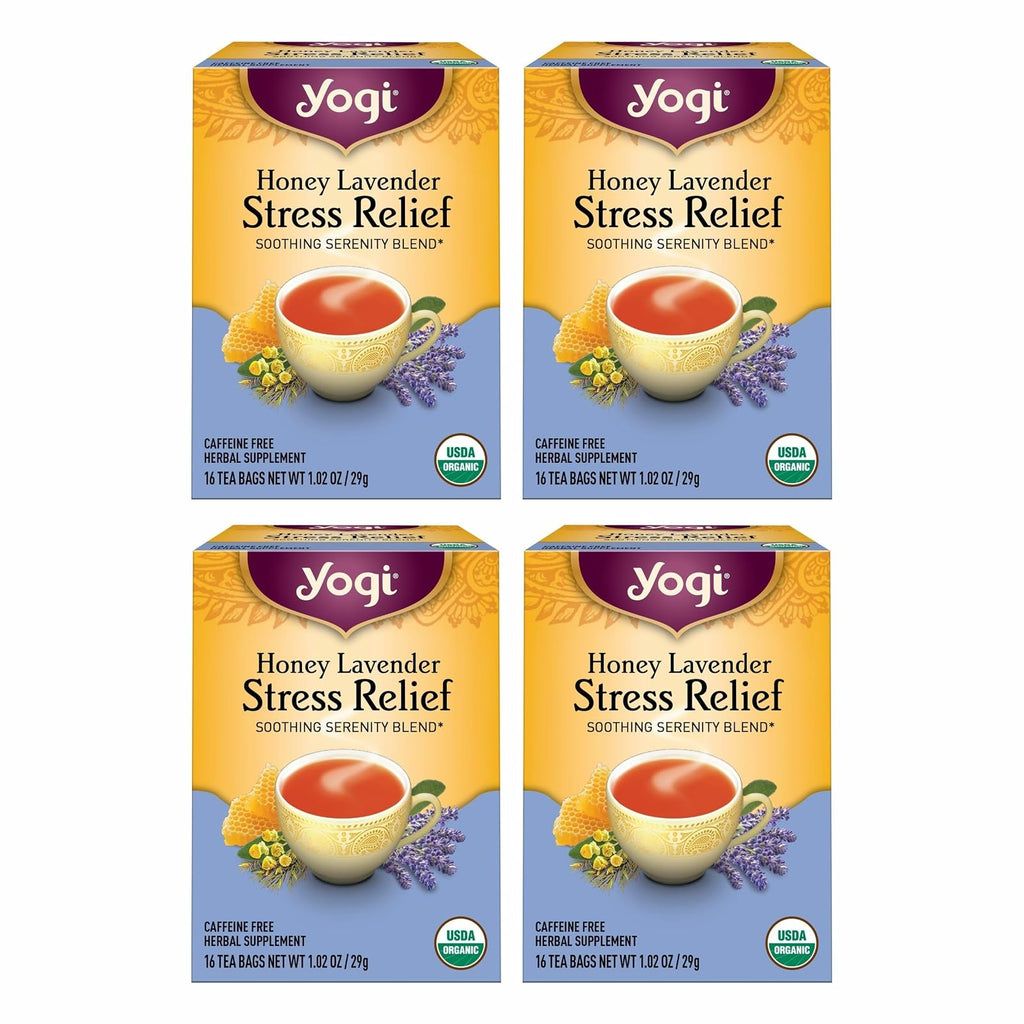 Yogi Honey Lavender herbal tea bags