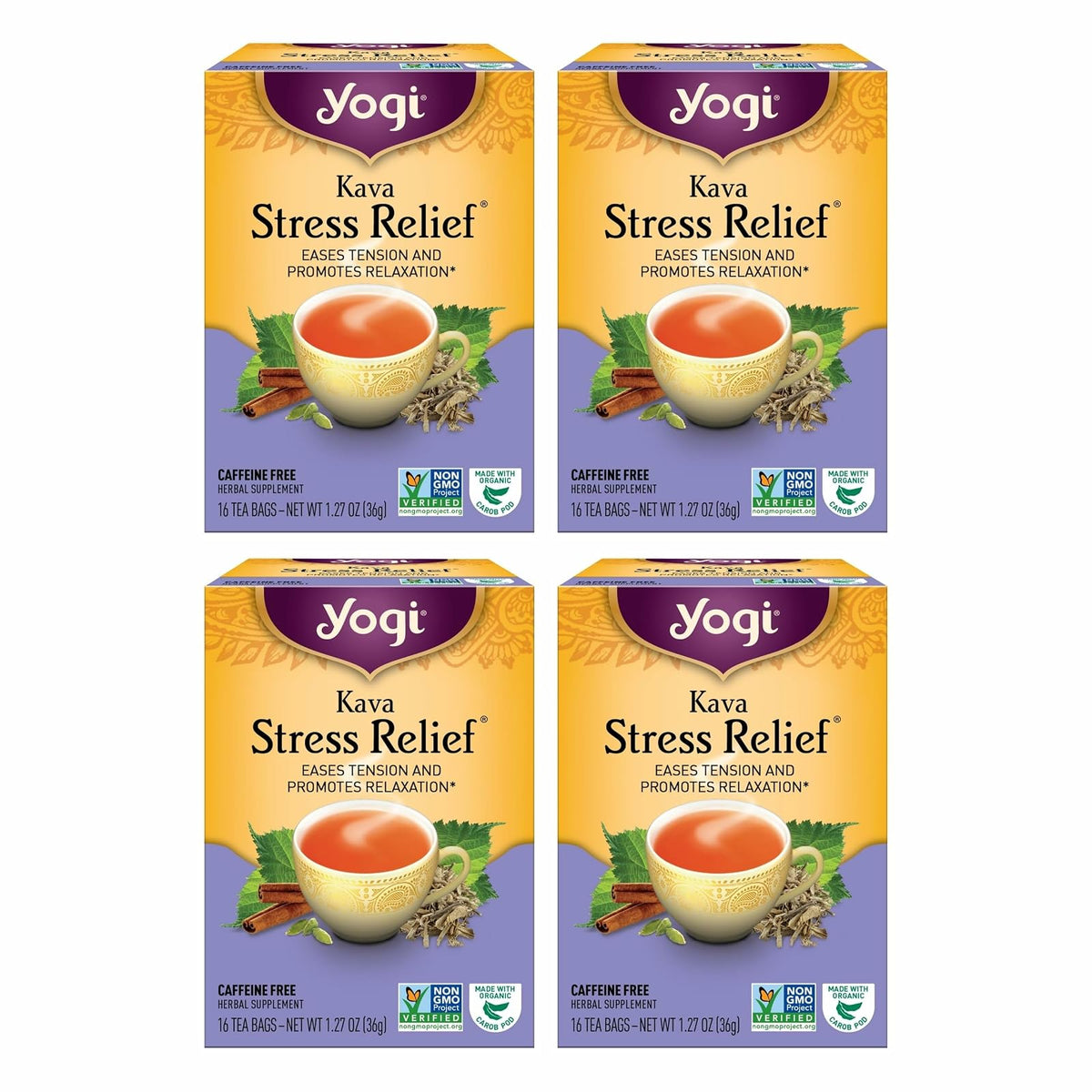 Yogi Kava stress relief herbal tea