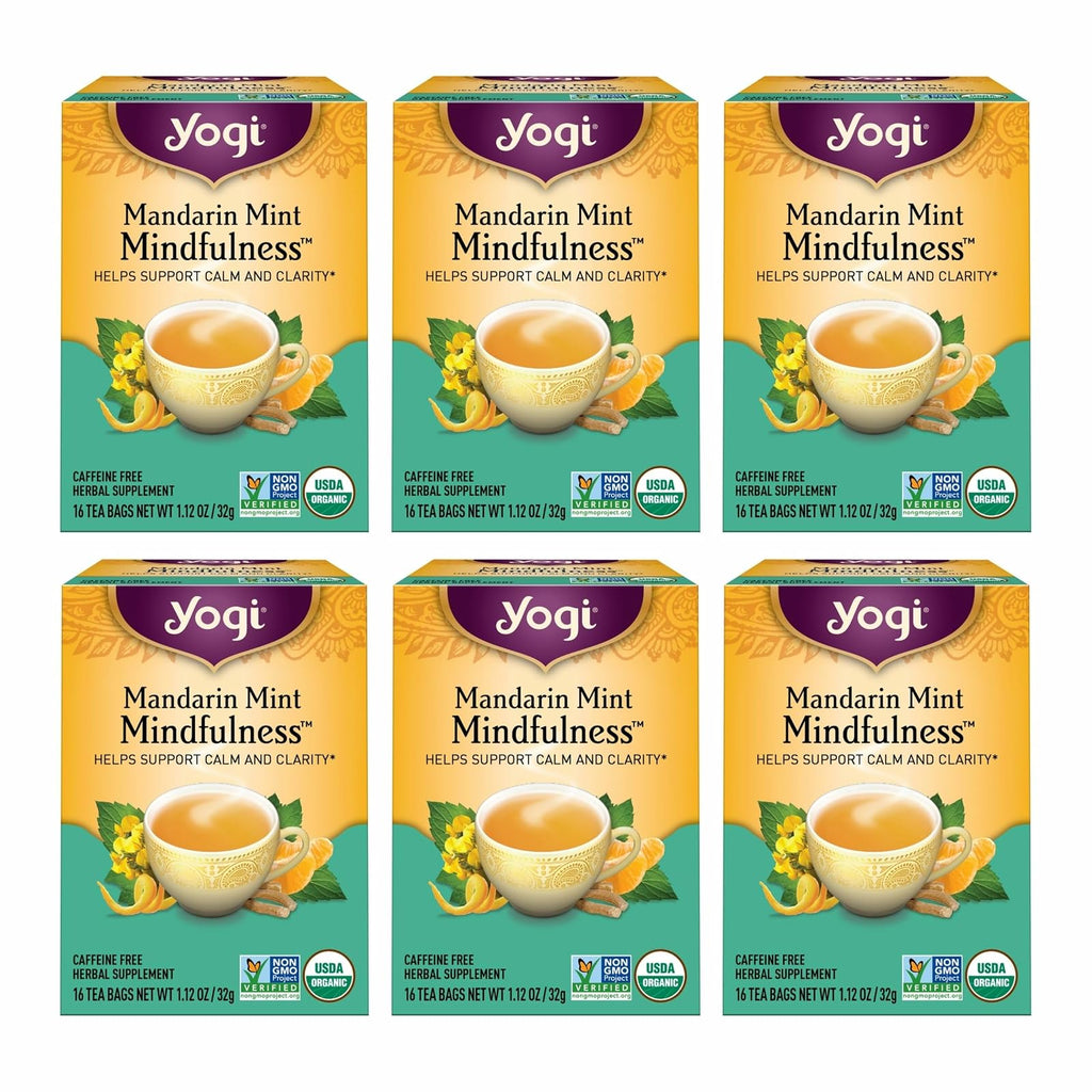 Yogi Mandarin Mint herbal tea bags