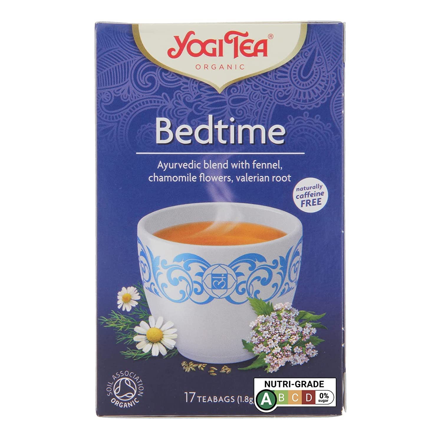 Yogi organic bedtime herbal tea