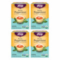 Yogi peppermint tea bags for relaxation
