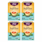Yogi peppermint tea bags for relaxation