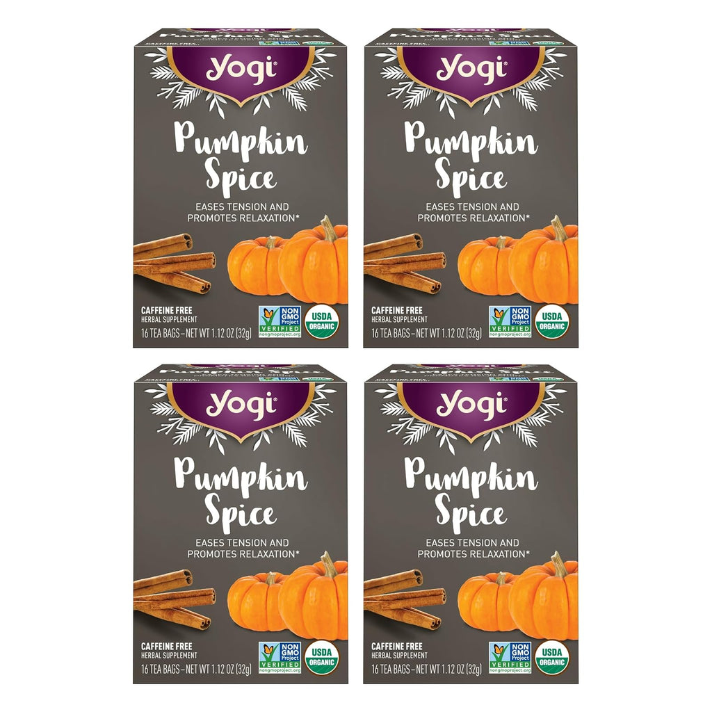 Yogi pumpkin spice herbal tea bags