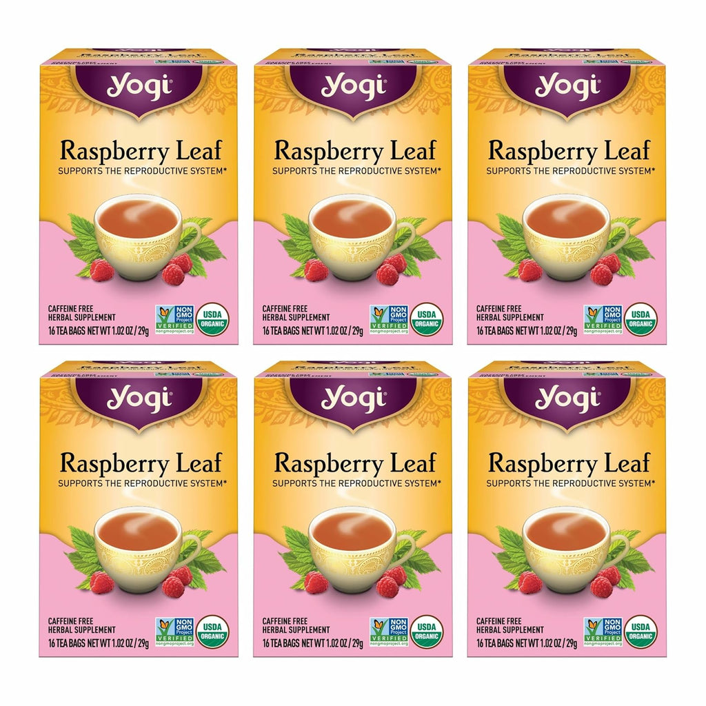 Yogi raspberry leaf herbal tea bags