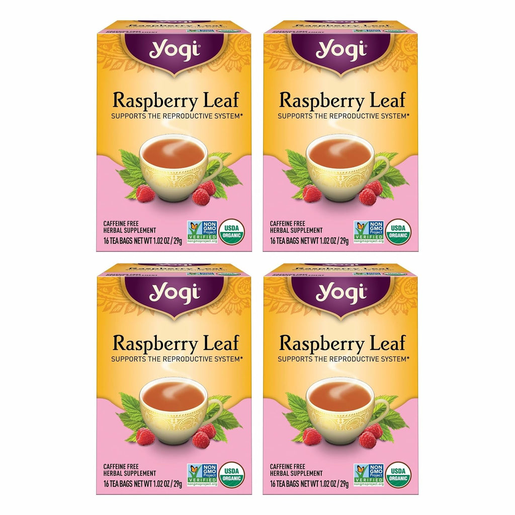 Yogi raspberry leaf herbal tea bags