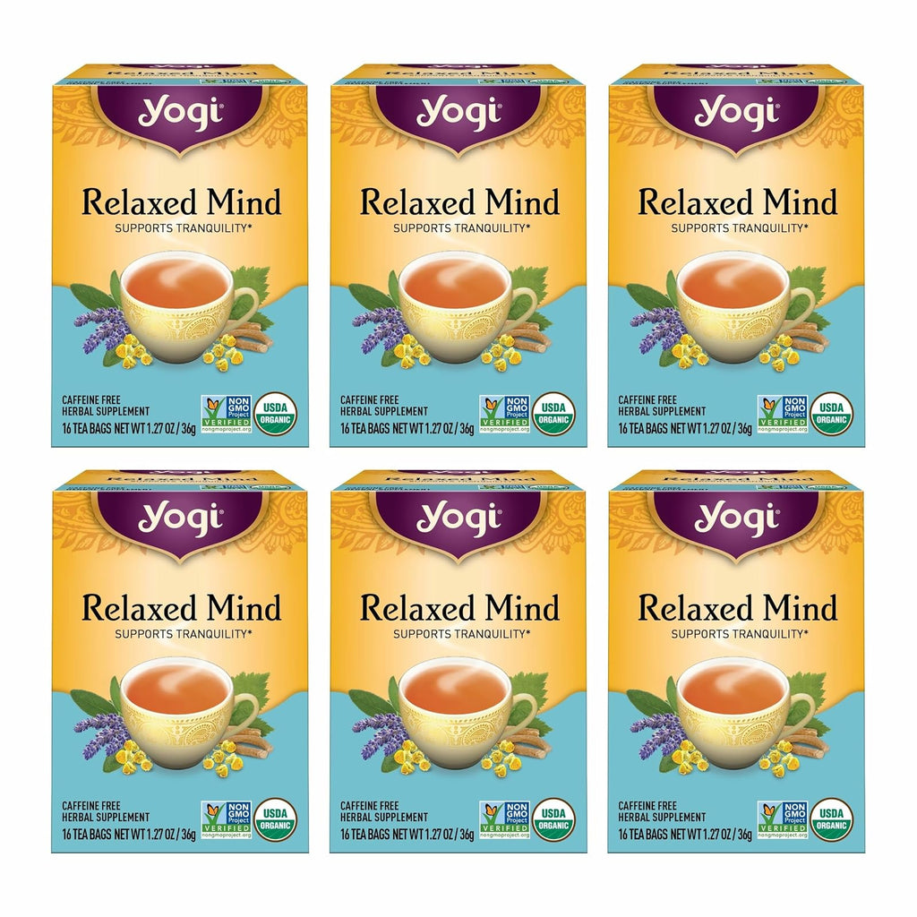 Yogi Relaxed Mind herbal tea bags