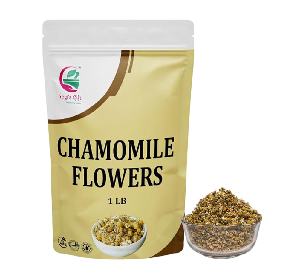 Yogi's Gift chamomile tea flowers
