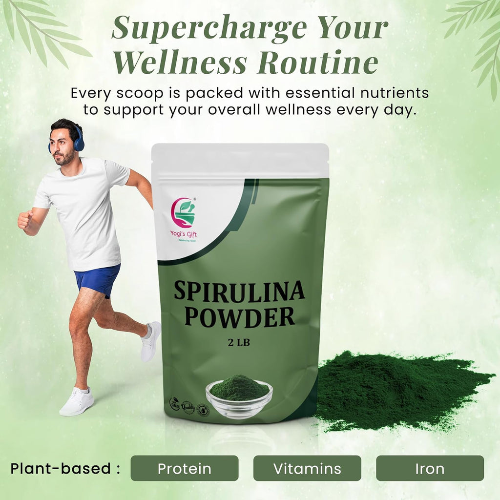 Yogi's Gift spirulina for immune support