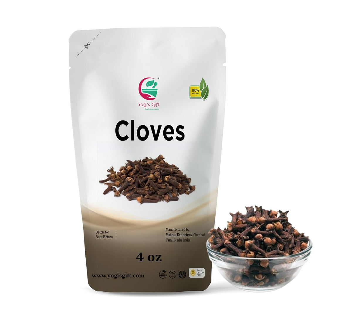 Yogi's Gift whole cloves for cooking