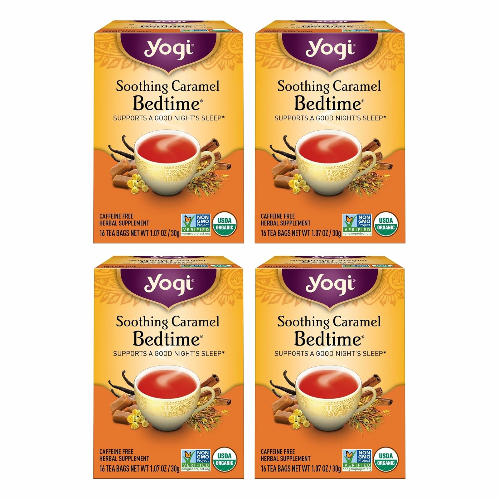 Yogi soothing caramel herbal tea