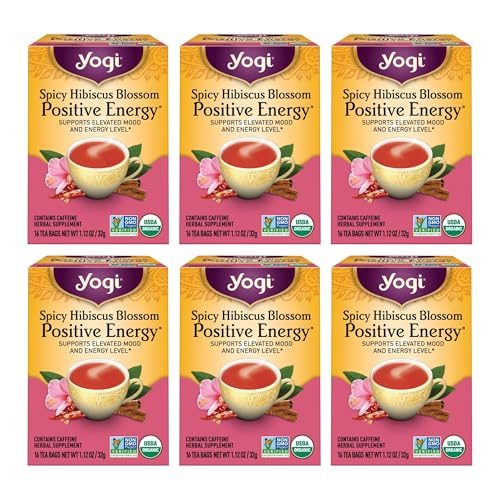 Yogi spicy hibiscus herbal tea bags
