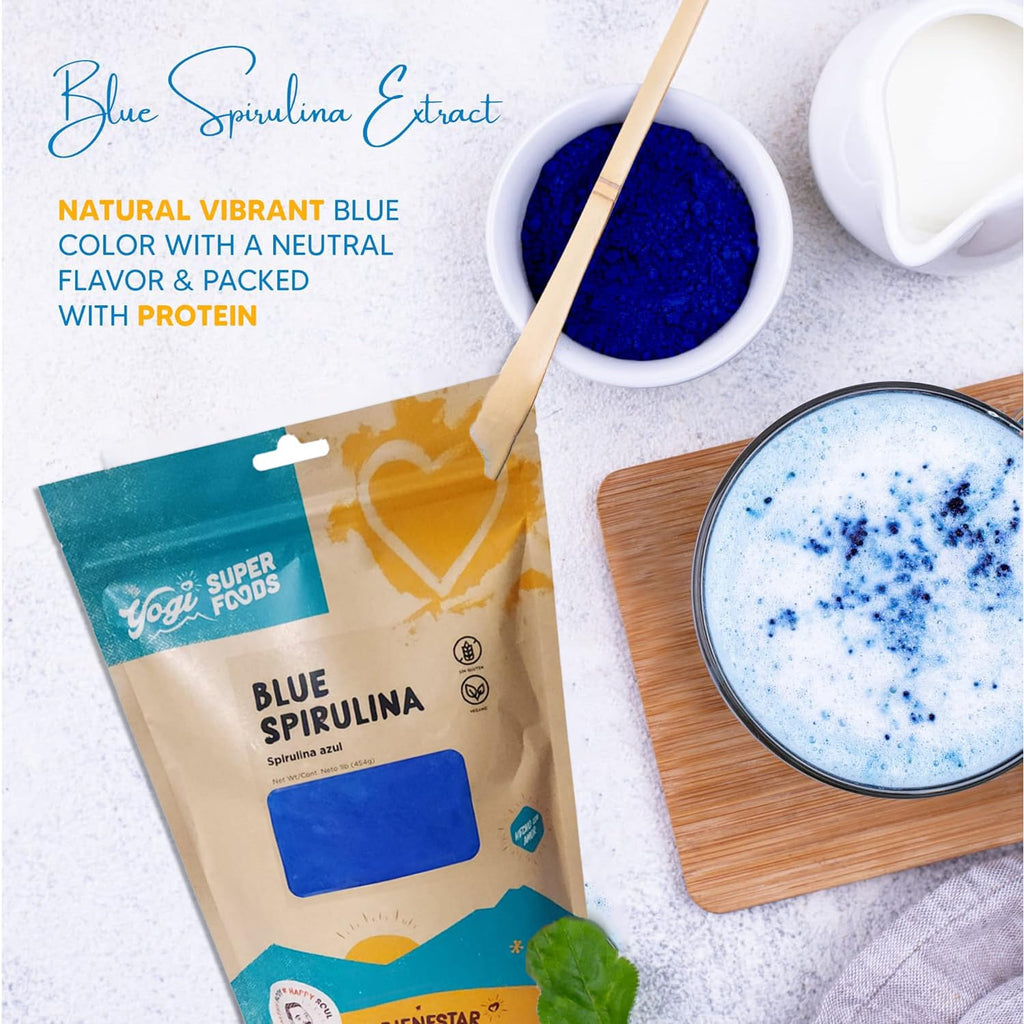 Yogi spirulina for energy boost