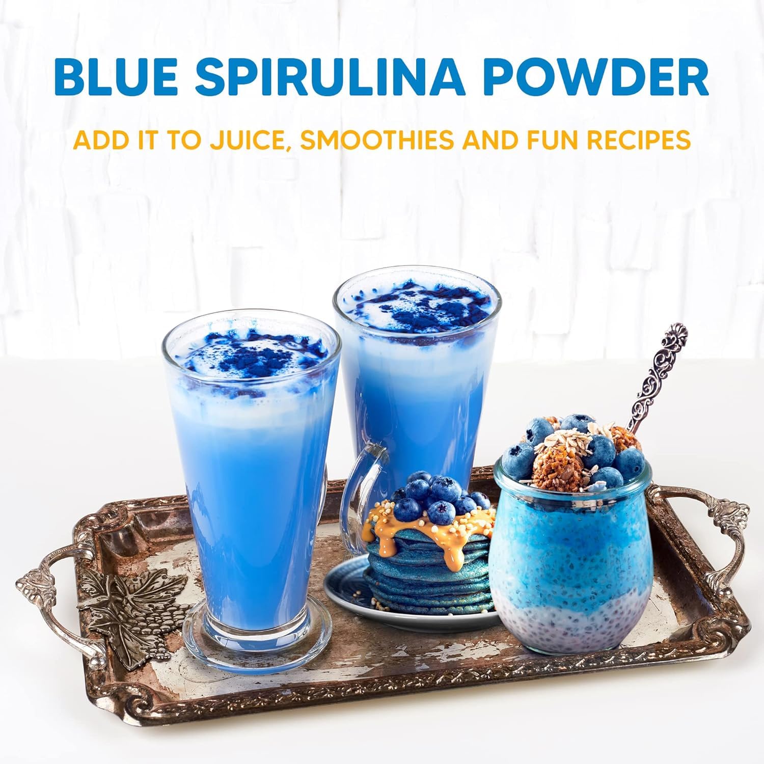 Yogi spirulina for healthy skin
