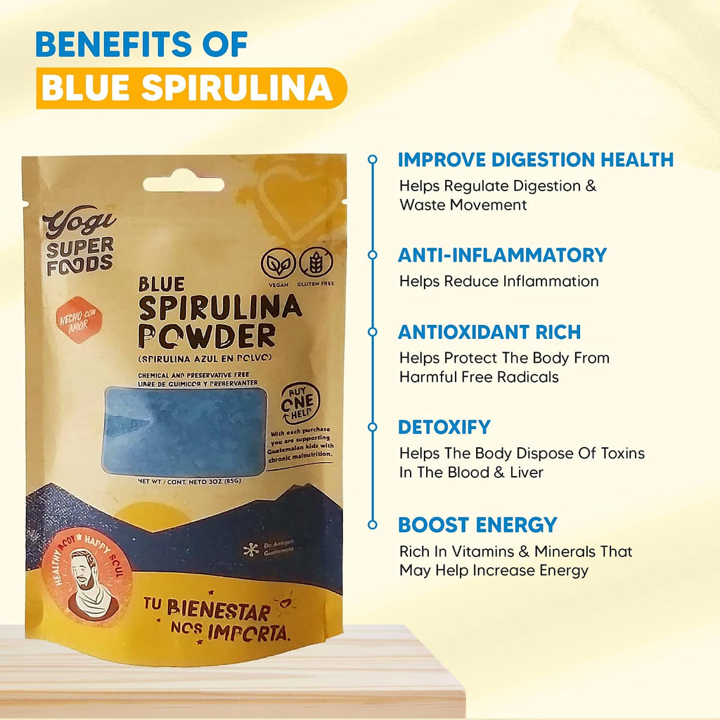 Yogi spirulina powder for detox