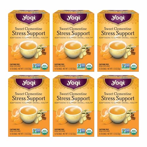 Yogi Sweet Clementine herbal tea bags