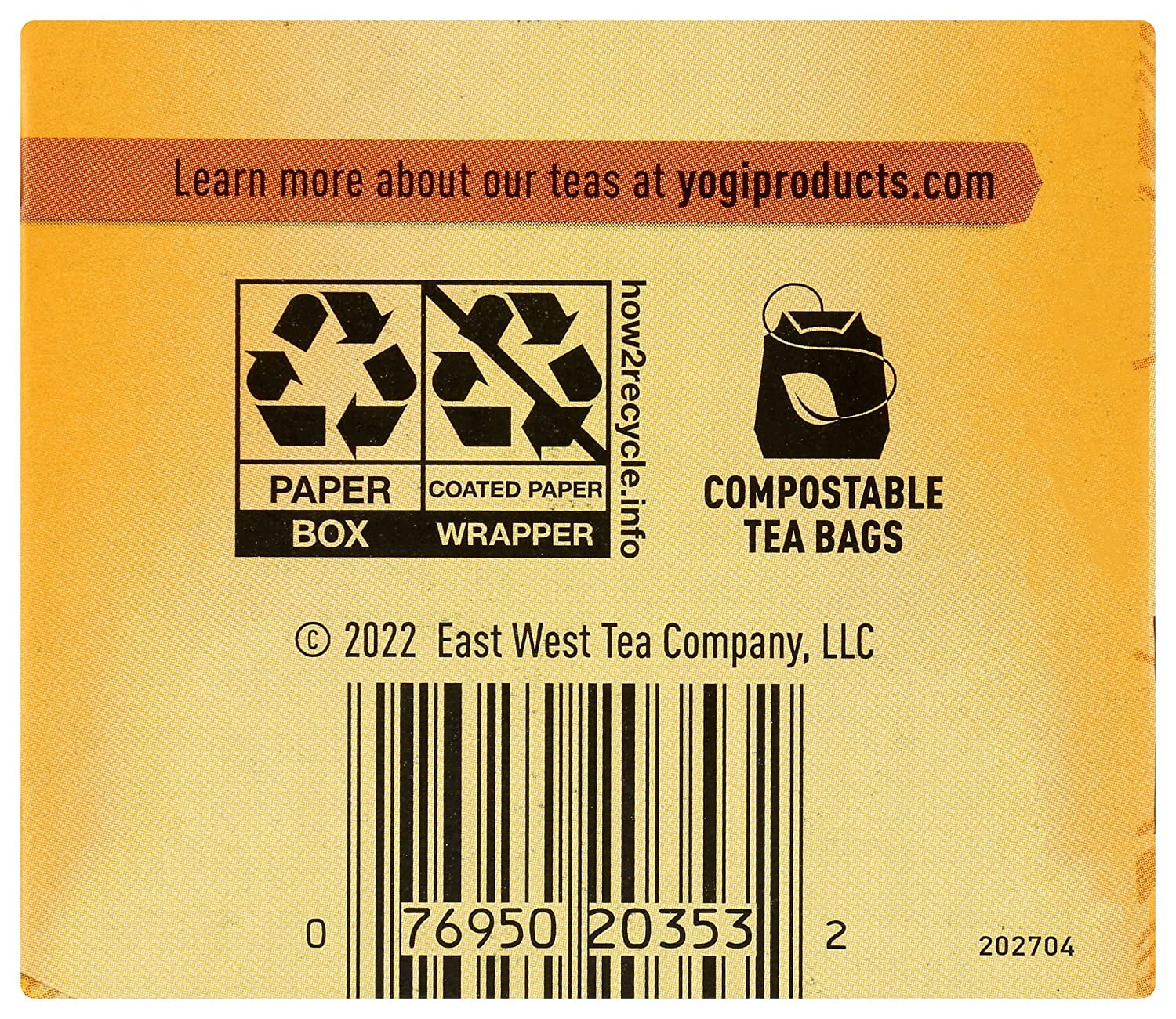 Yogi Tea calming herbal blend