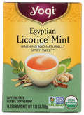 Yogi Tea Egyptian Licorice Mint herbal tea