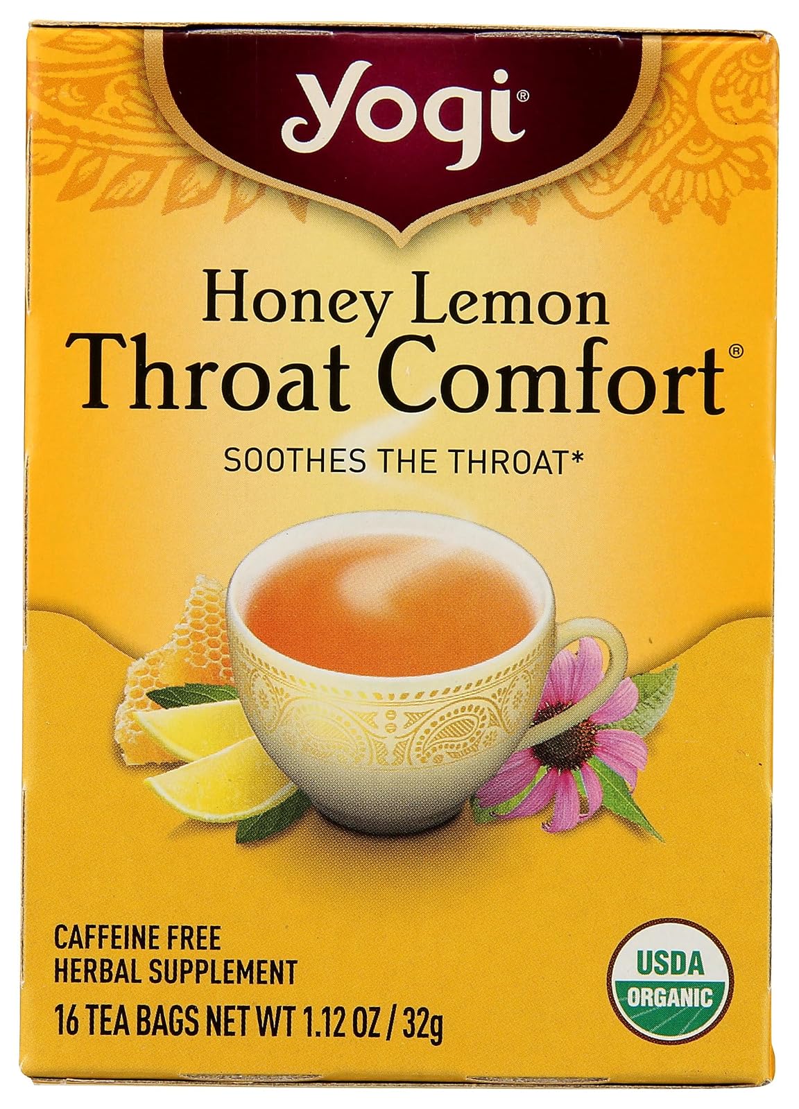 Yogi Tea Honey Lemon herbal tea