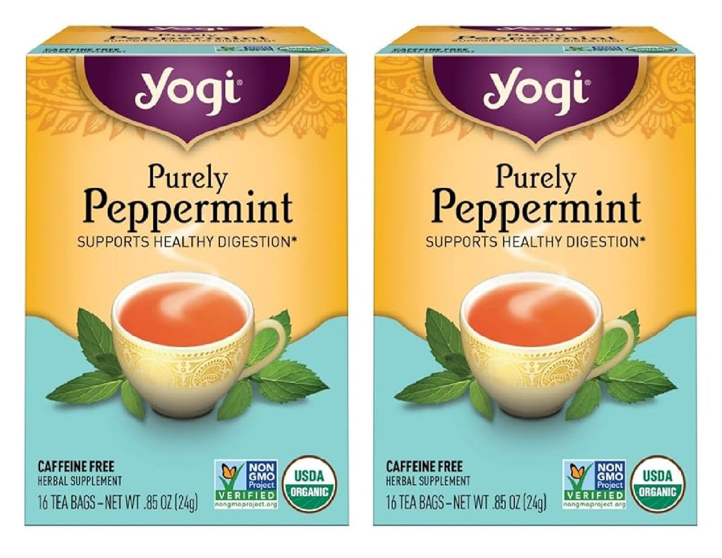 Yogi Tea Purely Peppermint bags