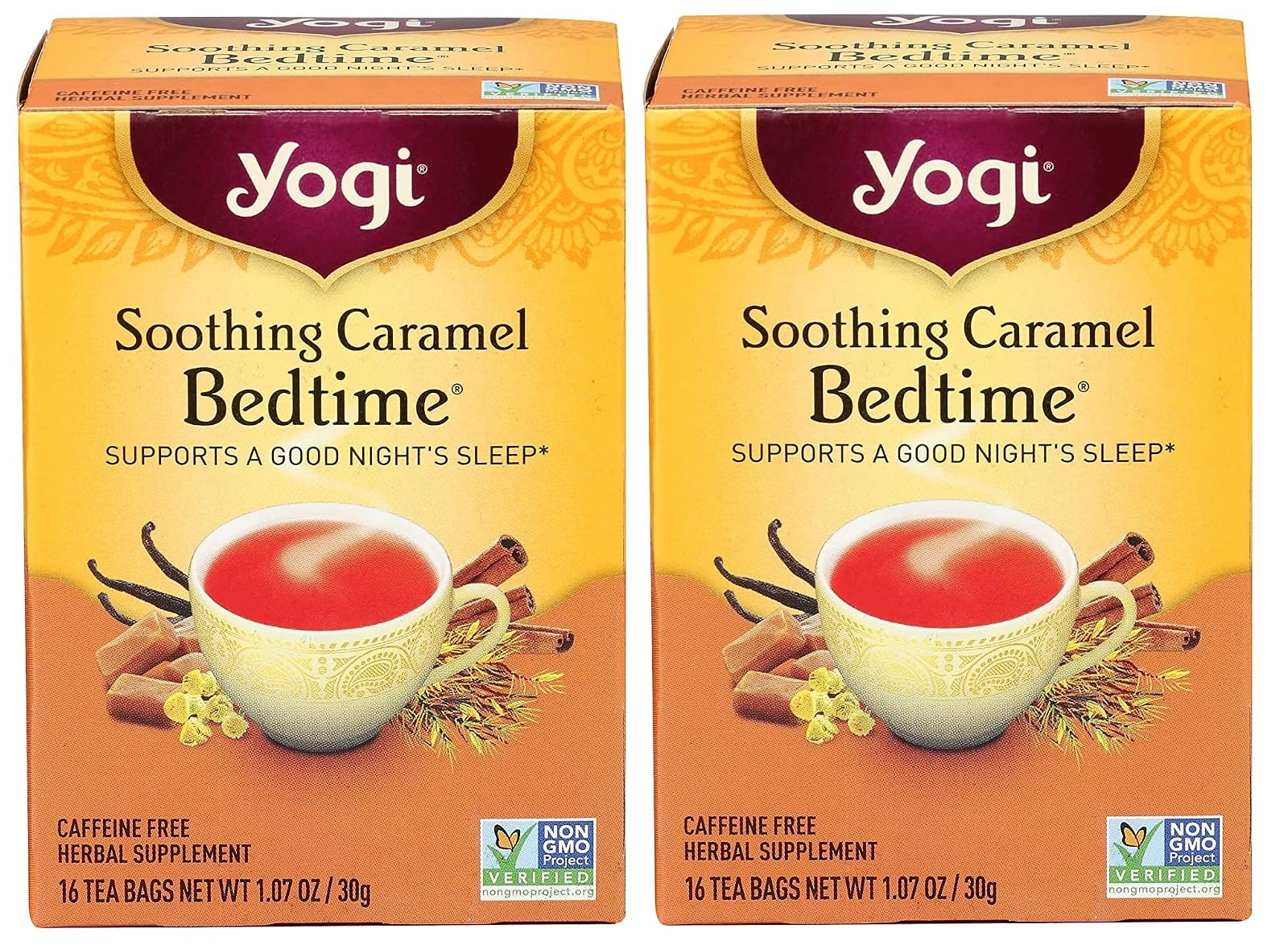 Yogi Tea Soothing Caramel bedtime tea