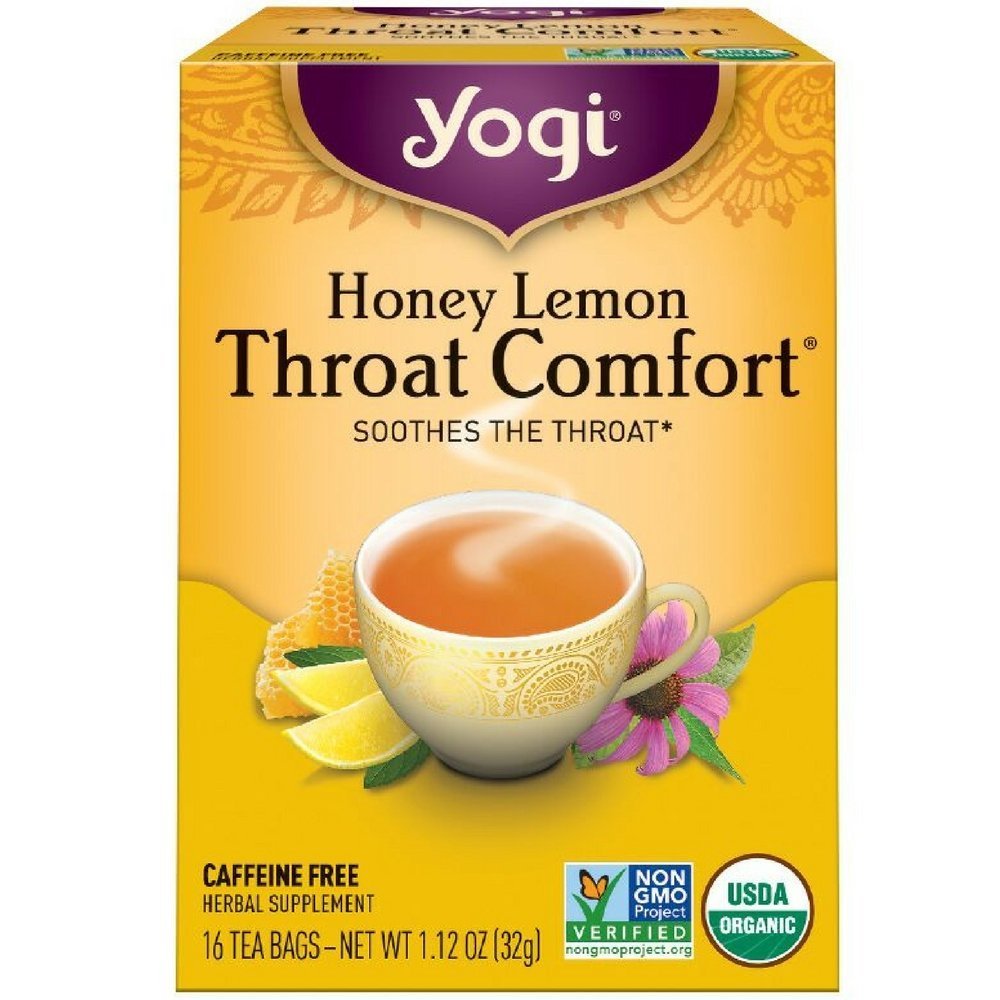 Yogi Tea Throat Comfort herbal tea bags