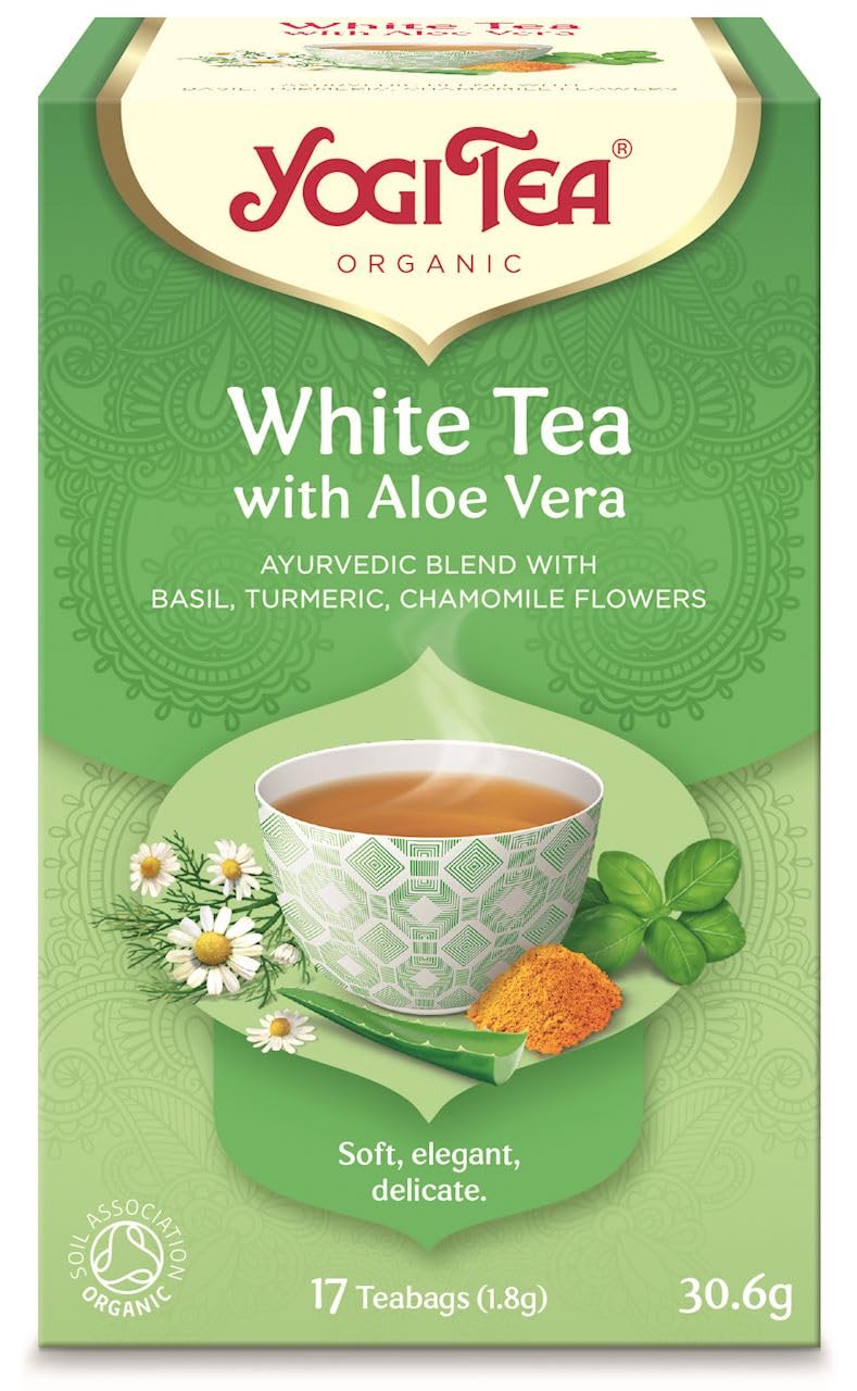 YOGI TEA White Tea Aloe Vera benefits