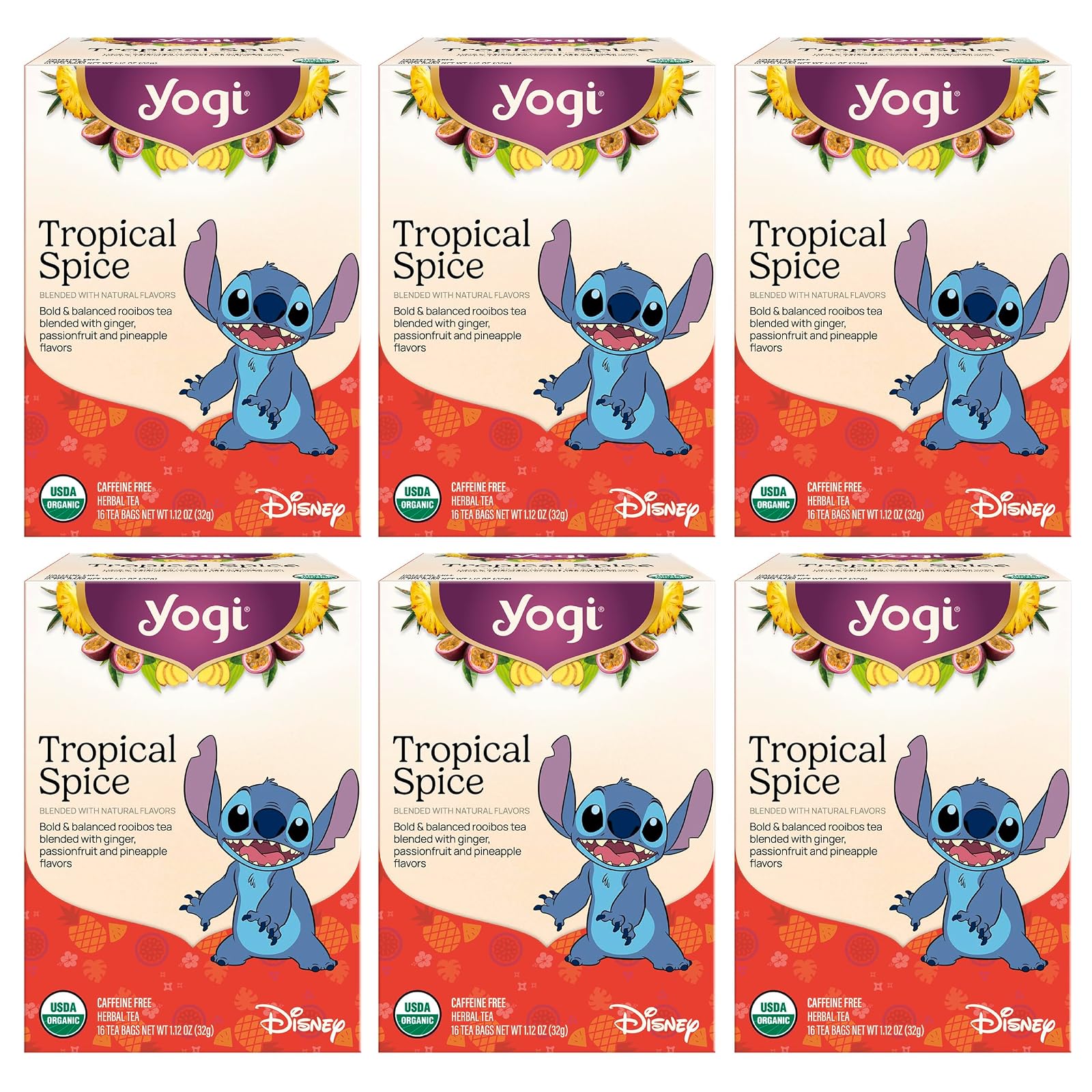 Yogi Tropical Spice Fruit Tea bags