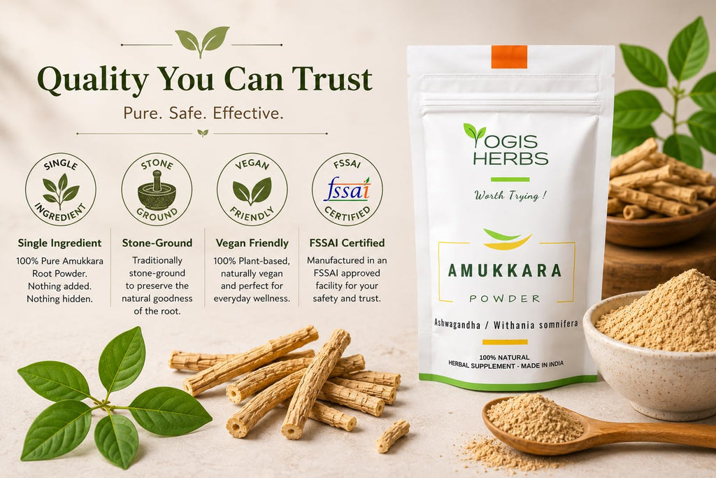 YOGIS HERBS Amukkara for better sleep