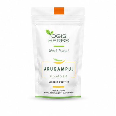 YOGIS HERBS Arugampul Powder - 100 g