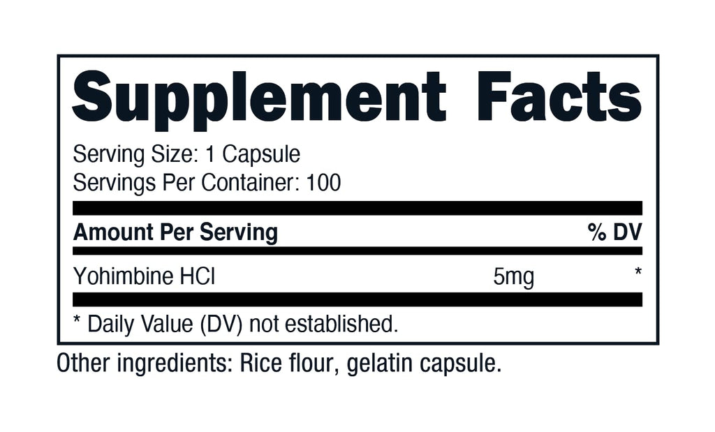 yohimbe bark extract for body composition