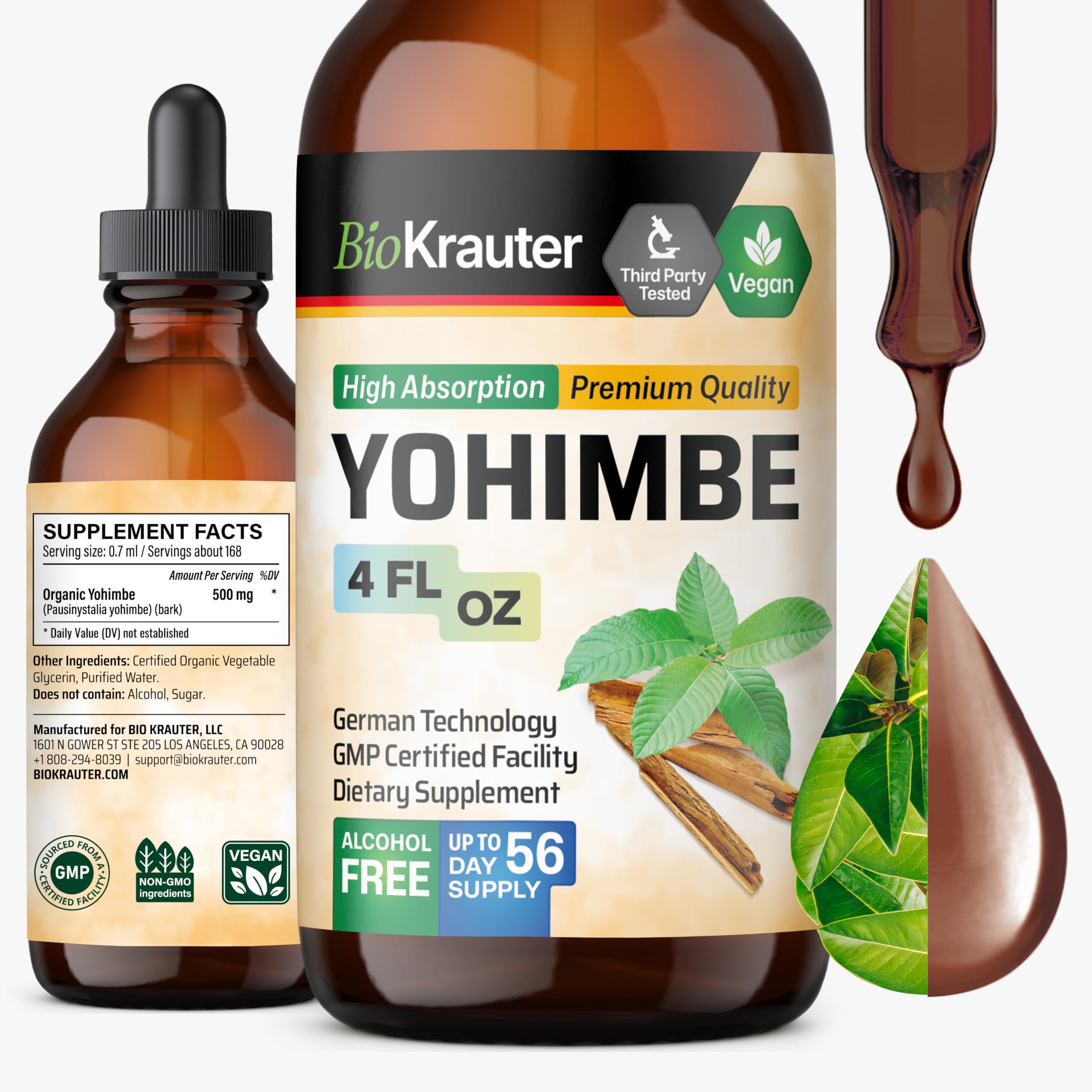 yohimbe bark extract for energy