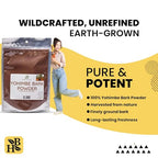 Yohimbe bark powder for herbal wellness