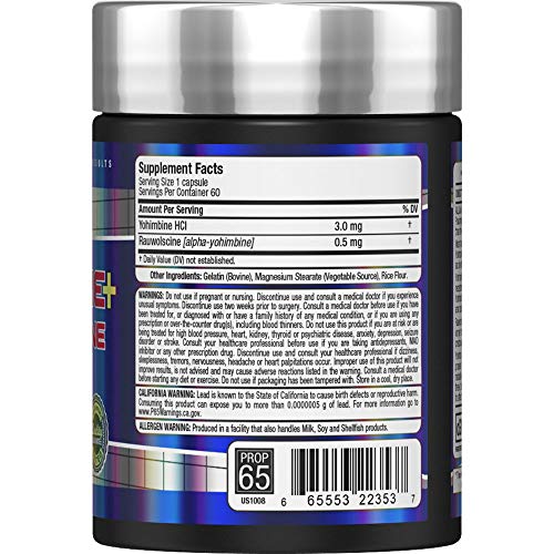 yohimbe capsules for enhanced metabolism