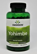 Yohimbe capsules for enhanced performance