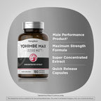 Yohimbe capsules for vitality support