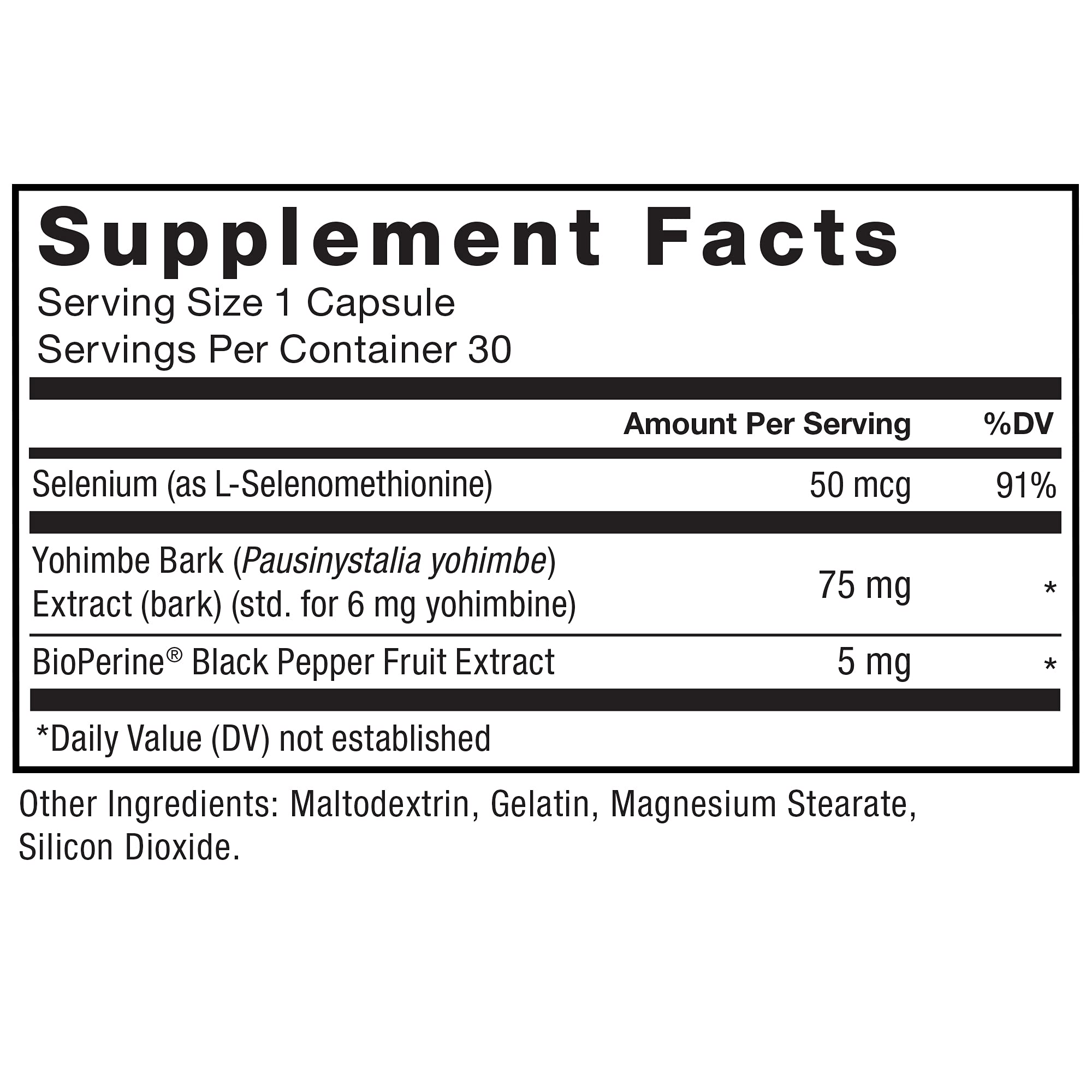 yohimbe extract for energy support