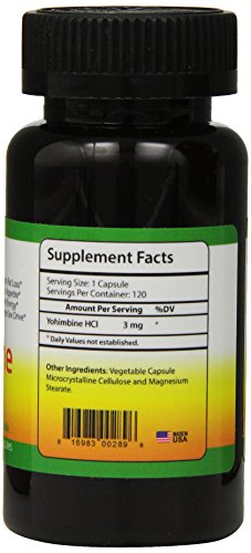 yohimbe HCl for overall wellness