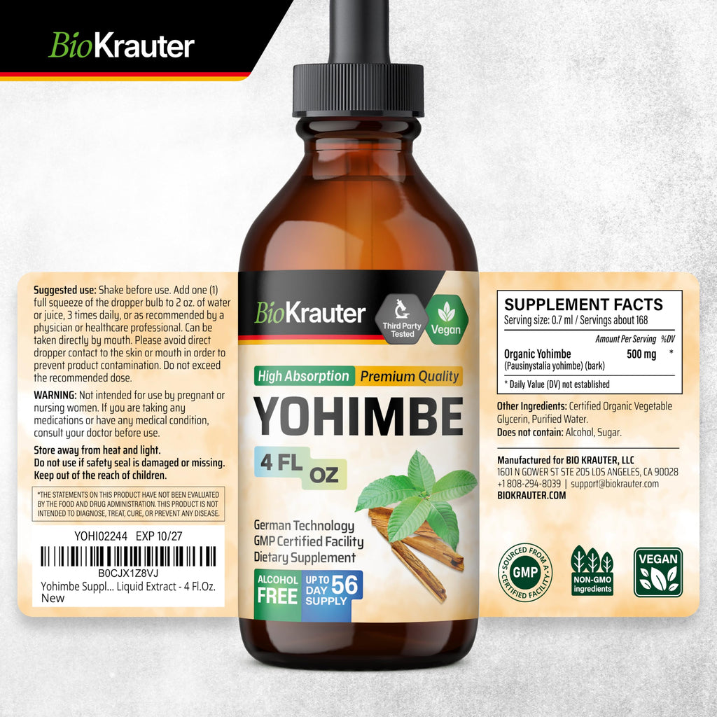 yohimbe supplement for active lifestyles